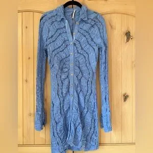 Free People | Dresses | Free People Shayla Lace Mini Dress | Poshmark